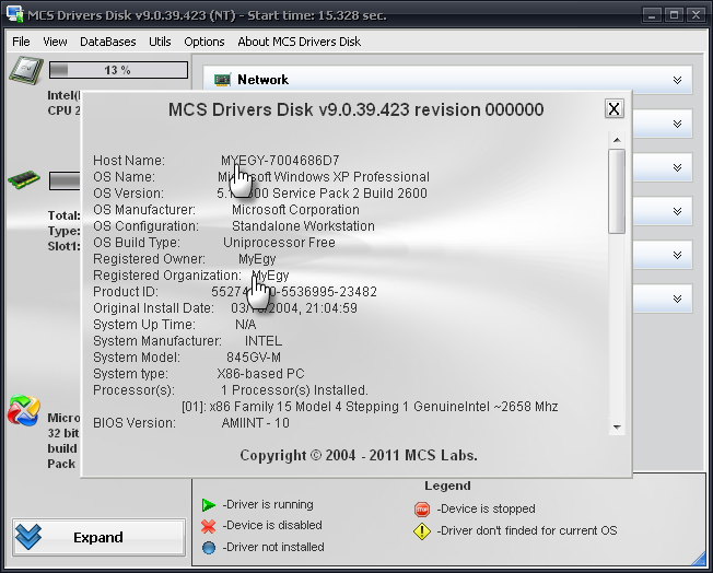 Mcs Drivers Disk 2011 v9.0.39.434 (x86/x64) | Sharing Everything