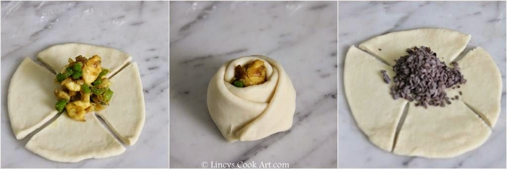 Rose Rolls ~ Lincy's Cook Art