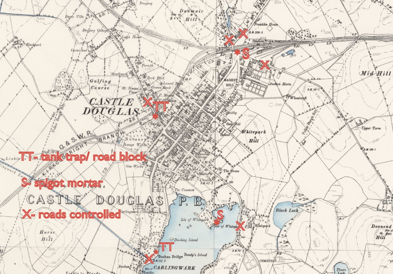 Last of the Westland Whigs: WW2- the defence of Castle Douglas 1940/1
