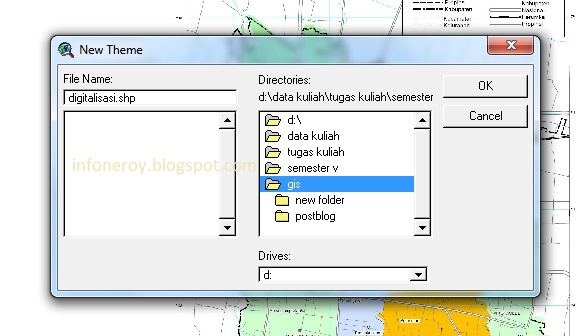 Membuat Polygon Dengan Polyline | InfoneRoy