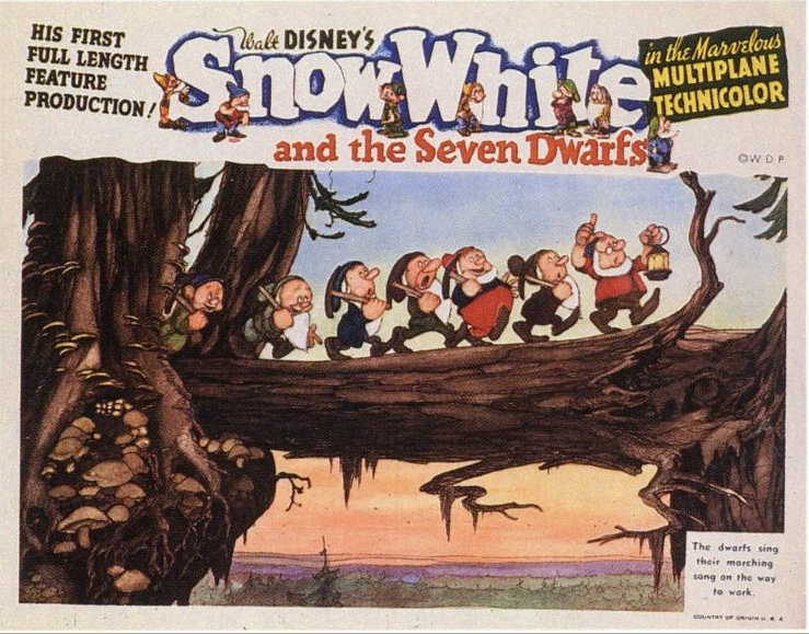 Filmic Light - Snow White Archive: 1938 US Snow White Lobby Cards