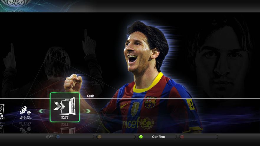 top footballer wallpaper: Lionel Messi in PES Wallpapers