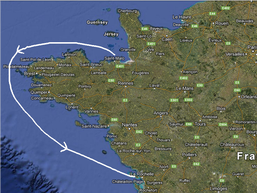 Another Side of this Life: European Odyssey: Cap Fréhel, and a Day at Sea