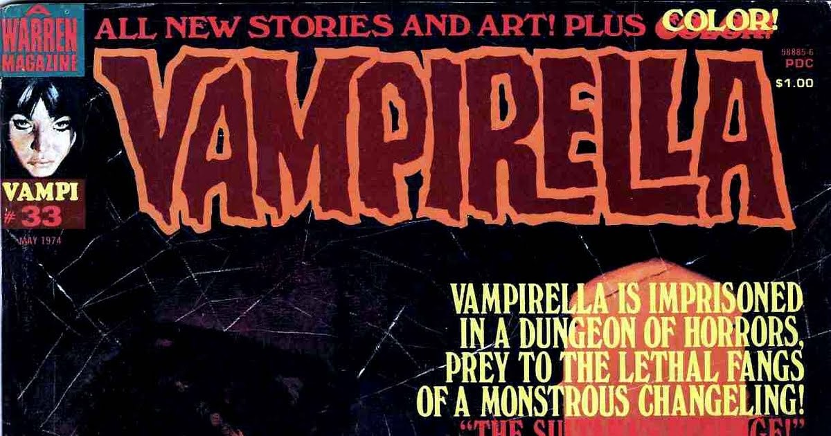 Vampirella #33 - Jeff Jones, Bernie Wrightson art - Pencil Ink