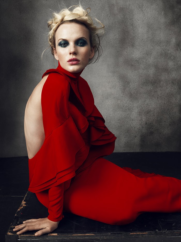 MIKE KAGEE FASHION BLOG : RUSSIAN MODEL ANNE VYALITSYNA IN THE LATEST ...