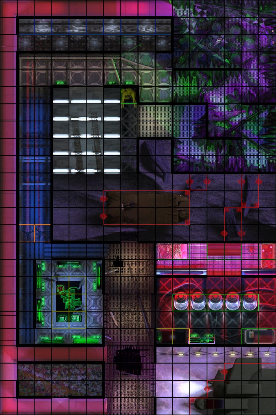 Heroclix Maps: Aliens LV 426