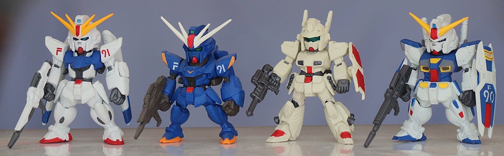 Gundanium Gateway: Gundam Converge : Heavygun and Rafflesia Option ...