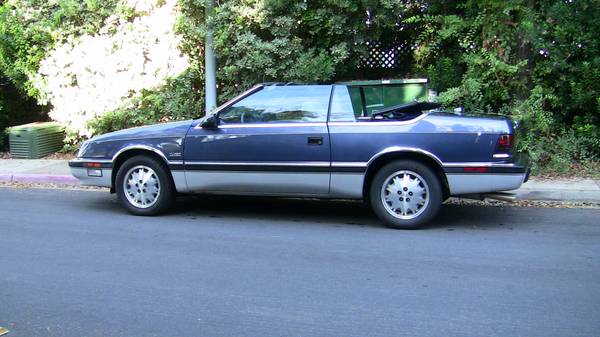 Call Me Mr The Baron: 1988 Chrysler Lebaron Convertible - DailyTurismo