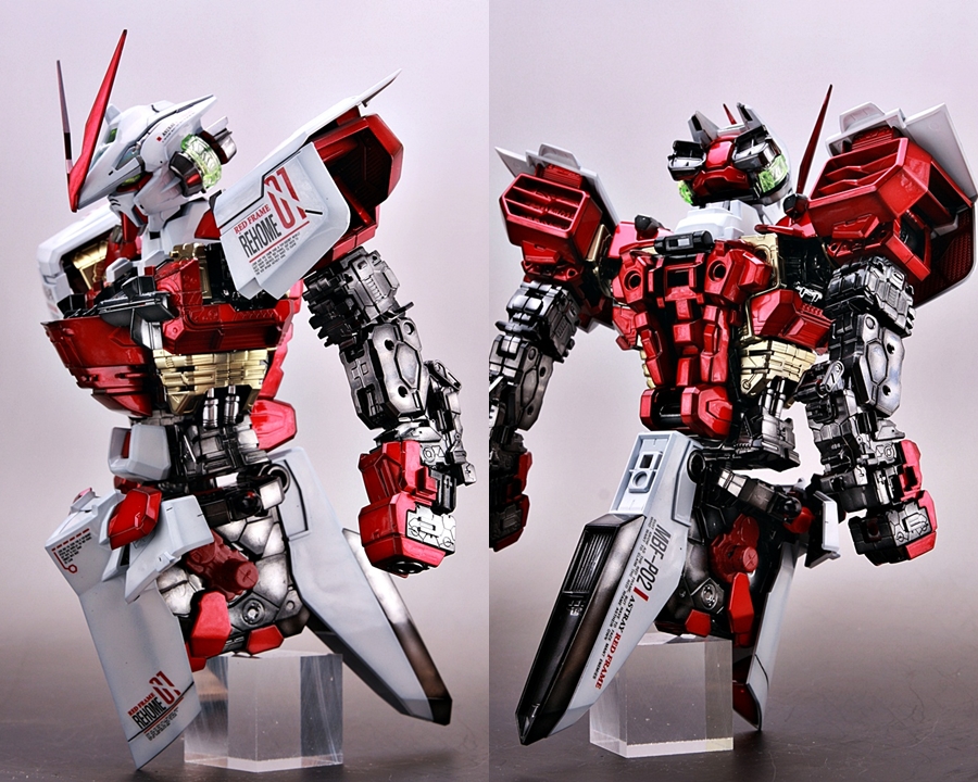 GUNDAM GUY: PG 1/60 Astray Red Frame - Painted Build