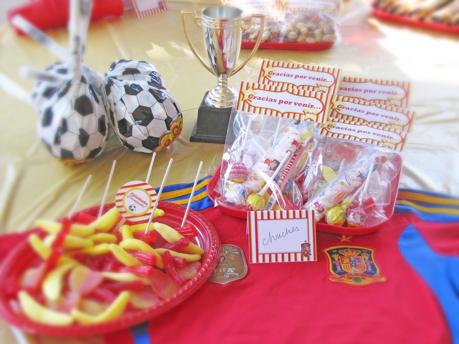 Ideas para fiesta de futbol - Imagui