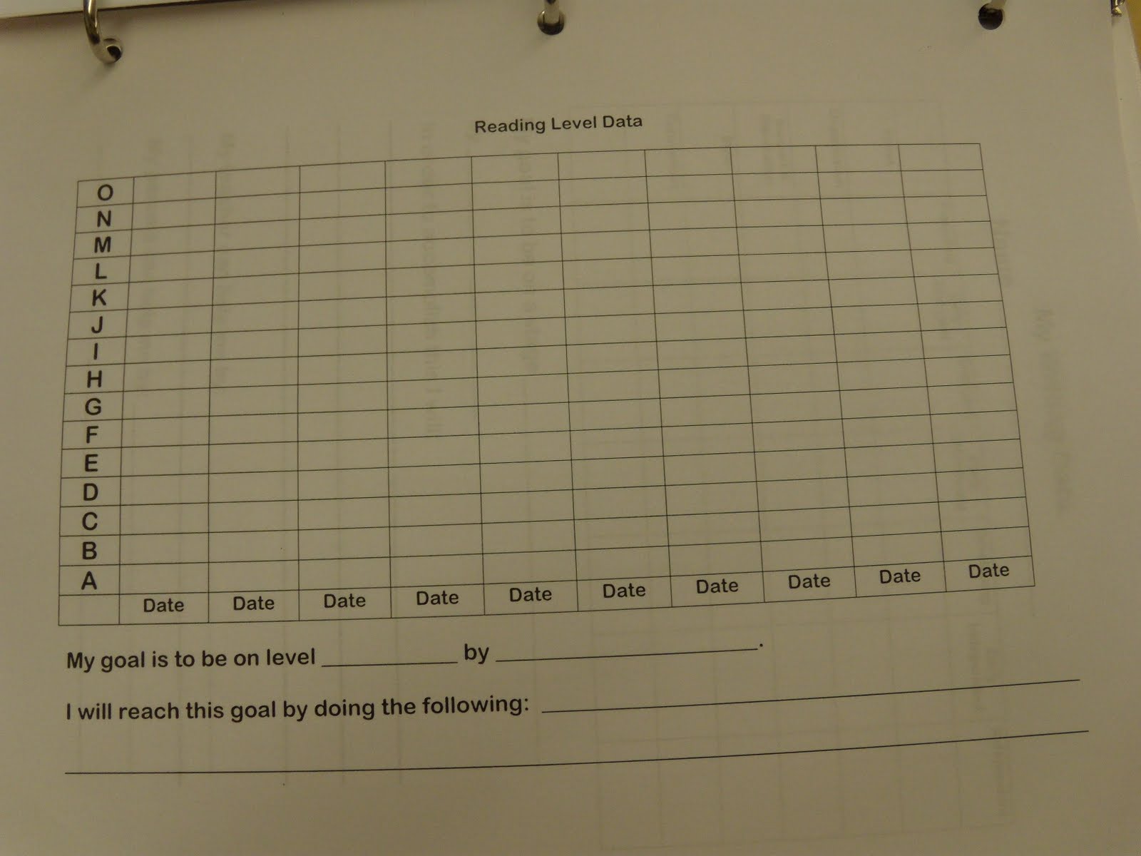 Sweet P's Class Notes: Data Notebooks