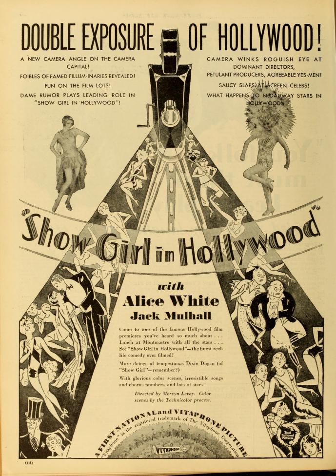MONDO 70: A Wild World of Cinema: Pre-Code Parade: SHOW GIRL IN ...