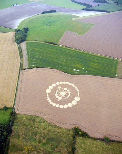 Julia Set Crop Circle At Windmill Hill Wiltshire 26th July 2011 Psychedelic Adventure