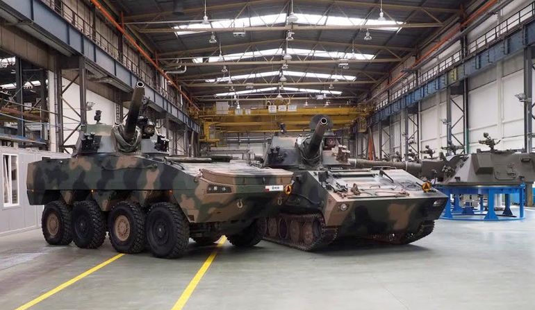 SNAFU!: Polish Wolverine 120mm Mortar Carrier (Turreted), Krab 155mm ...