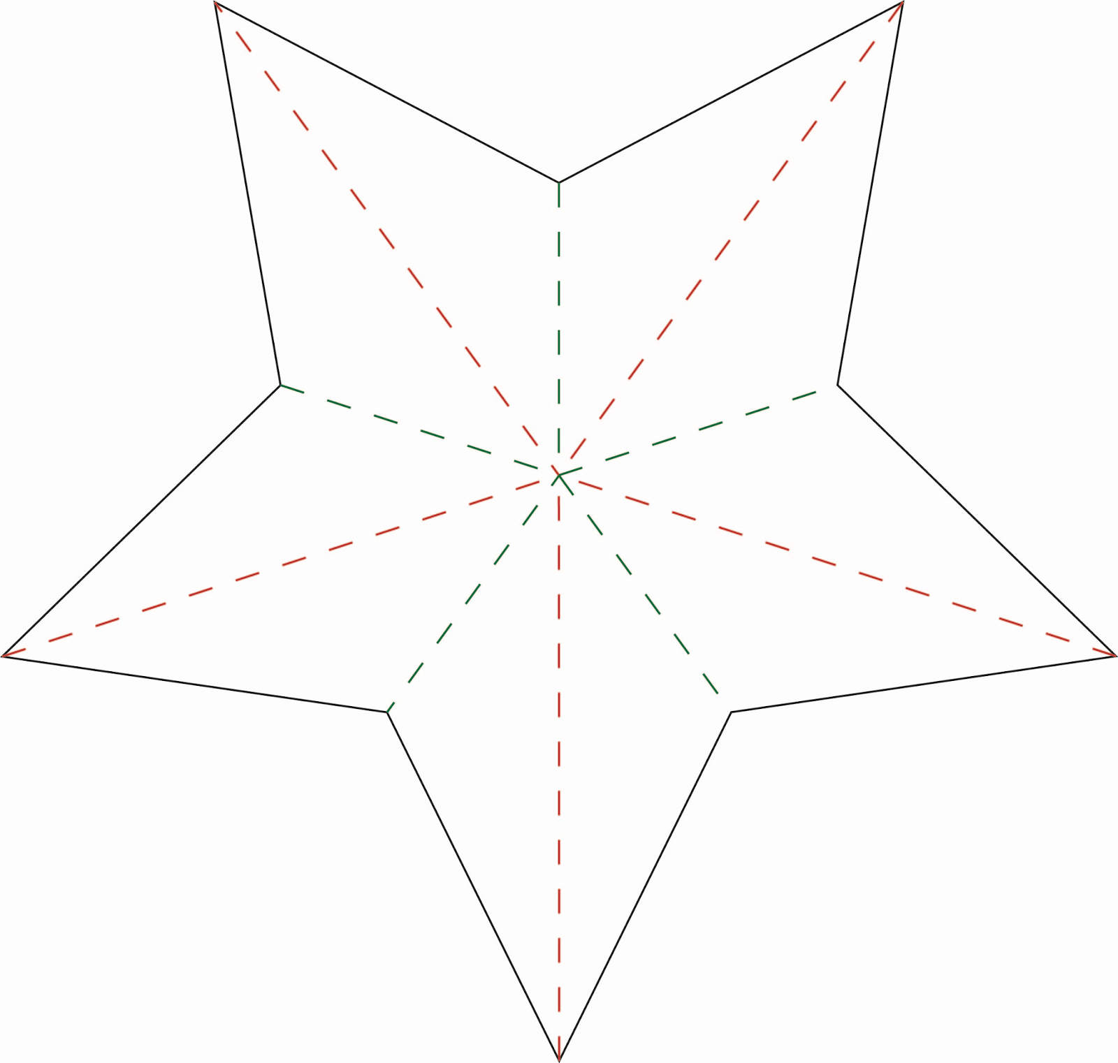 nille Sverige: DIY / gör-det-själv: Vik en dekorativ stjärna!