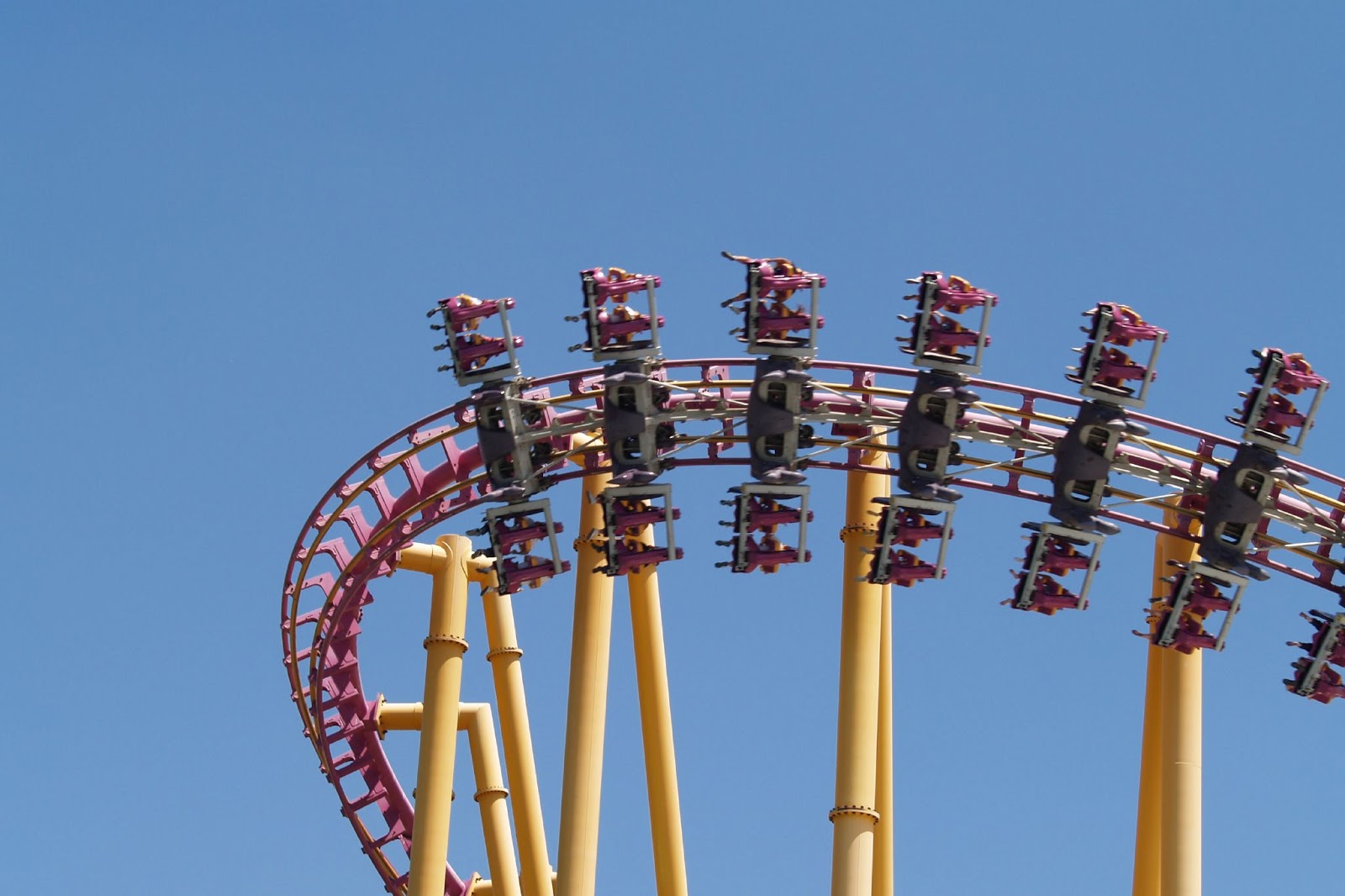 L'ELCV à Los Angeles: Au parc d'attractions "SIX FLAGS"