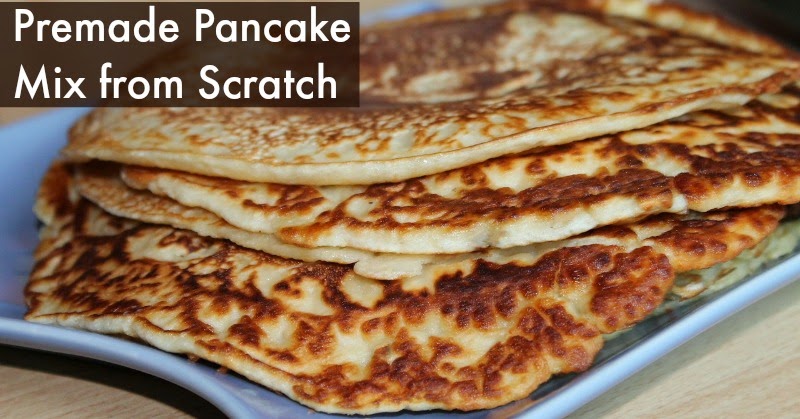 Urban Homesteading Basics: Premade Pancake Mix from Scratch
