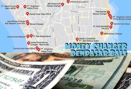 List Alamat Money Changer di Denpasar Bali - Daftar Alamat Telepon