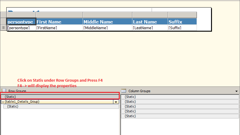 Welcome To TechBrothersIT: SSRS - Display Header Row on Each Page