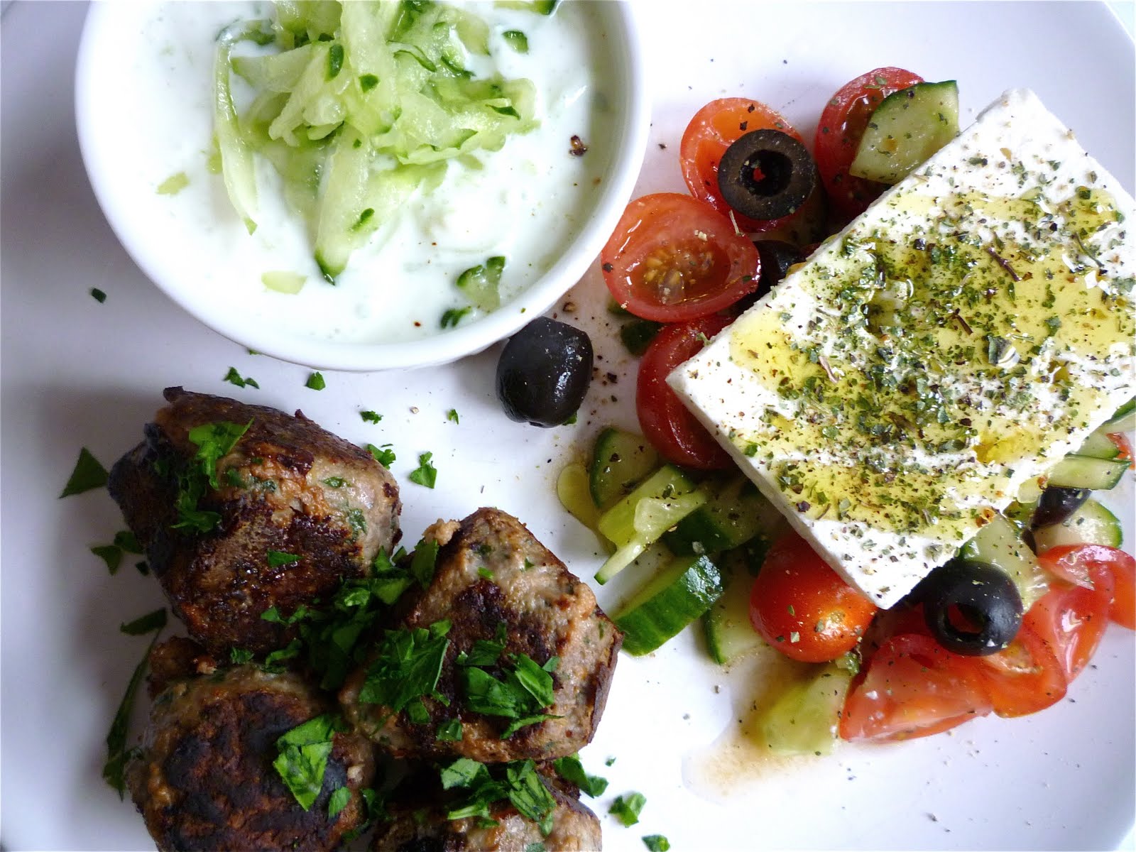 Rene Humphrey: My Greek plate.