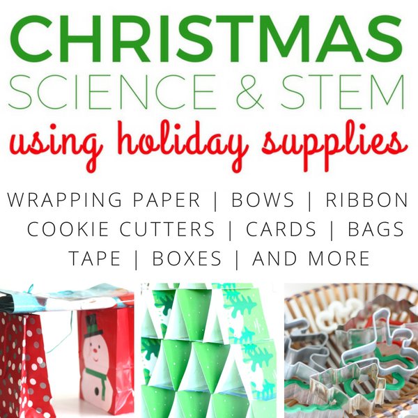 Wrapping Paper Bell Races Christmas STEM Activity | Preschool Powol Packets