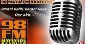 Radio 98 MAYA fm Bandung - Radio Maya