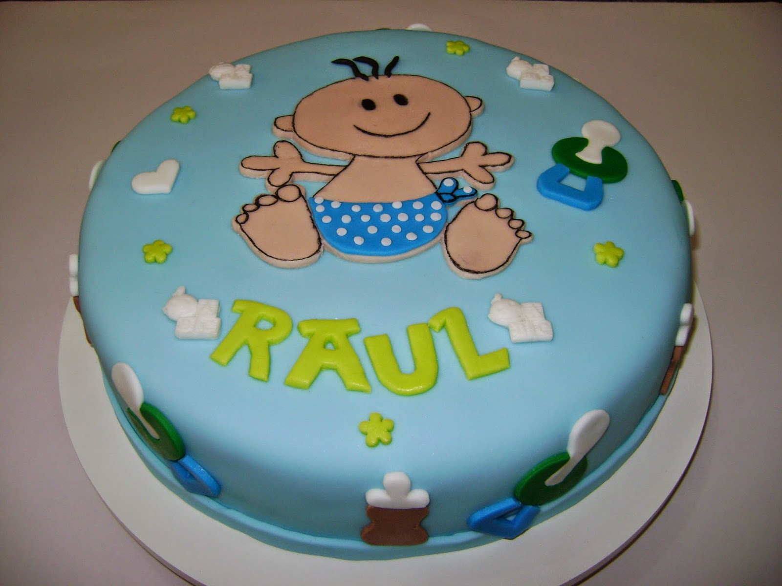 atelie dos doces: Bolo chá de bebe em pasta americana