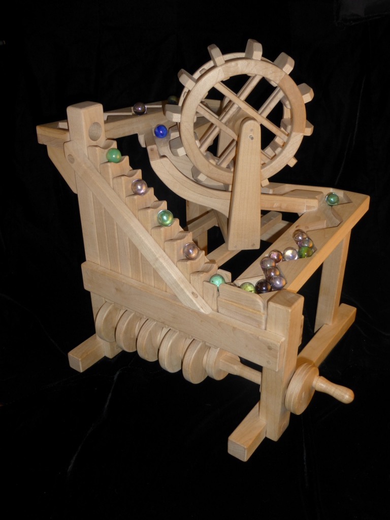 Artist In Wood: Marble Machine 2 x 4 CHALLENGE 2013