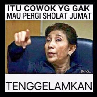 Tuh cowok yang gak pergi jumatan.. Tenggelamkan.. | DP BBM LUCU DAN KEREN