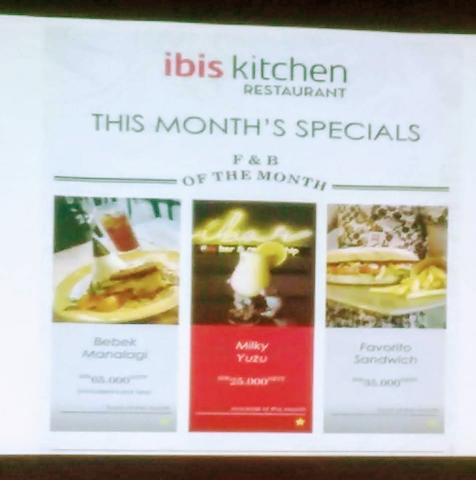 Menu Spesial di Ibis Kitchen Yogyakarta Malioboro | Blue Sky