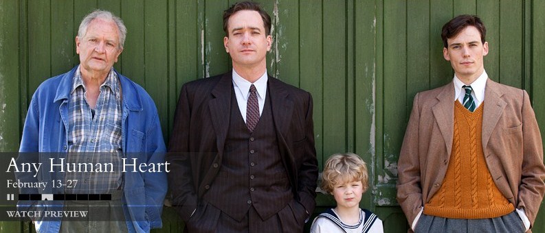 'Any Human Heart' production stills featuring Matthew Macfadyen and Tom ...