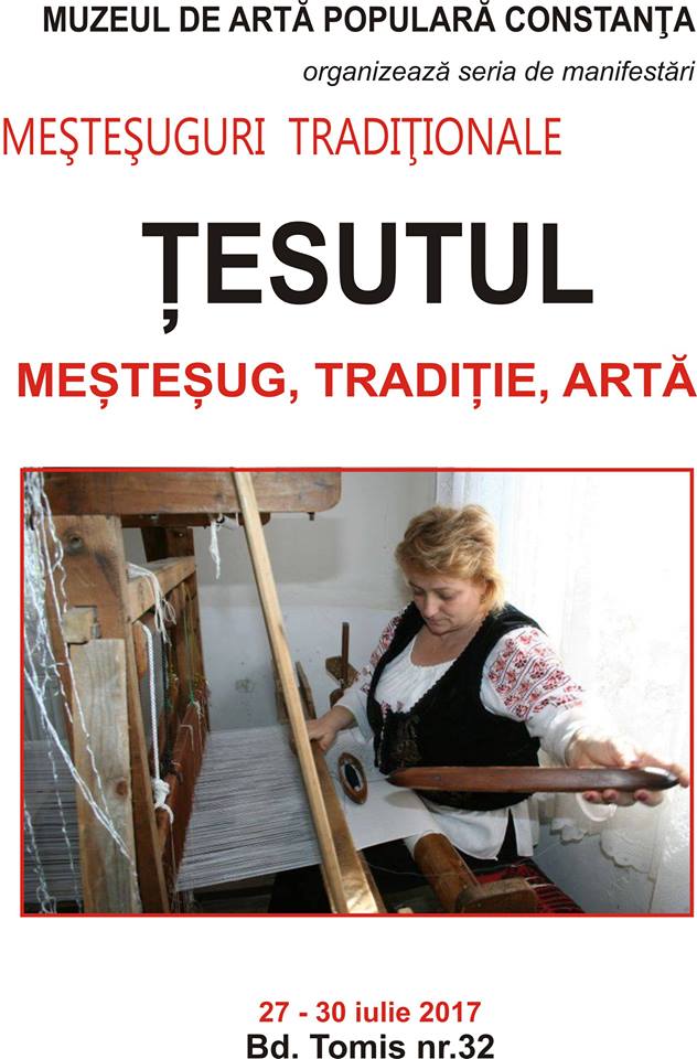 Ştiinţă pentru toţi: Ţesutul – meşteşug, tradiţie, artă