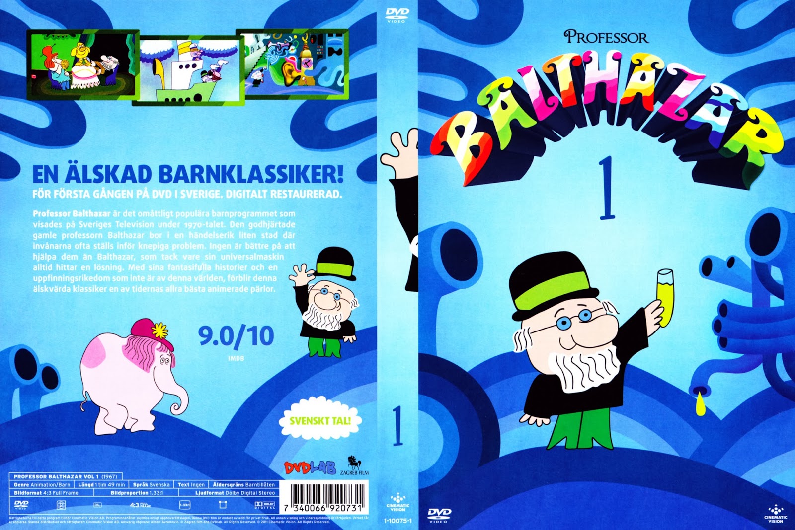 Baratta-infantil: Professor Baltazar Vol.1