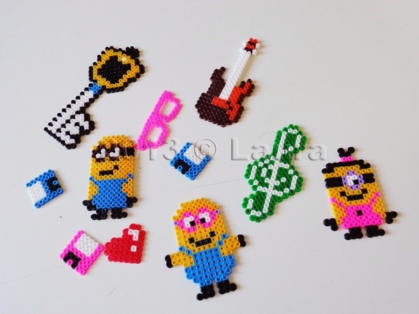 Laura fa: Pyssla - hama beads