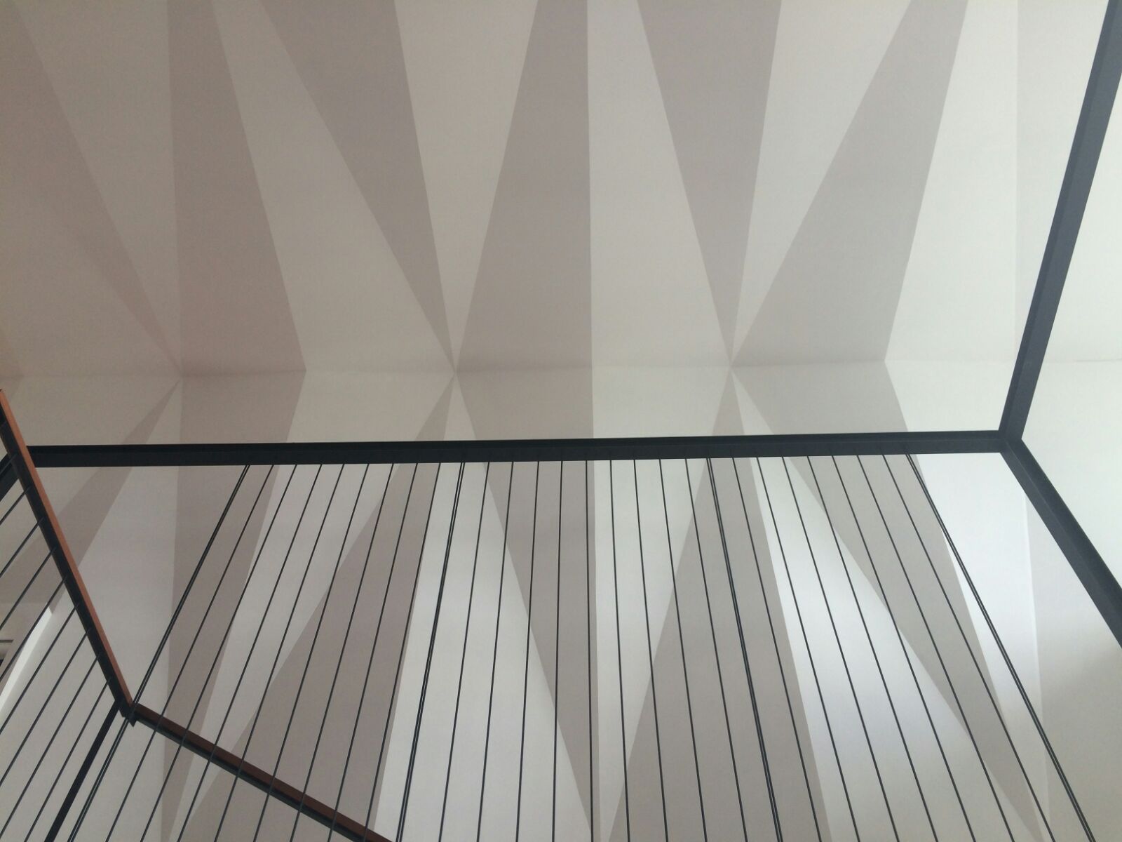 lines on paper: Origami Ceiling