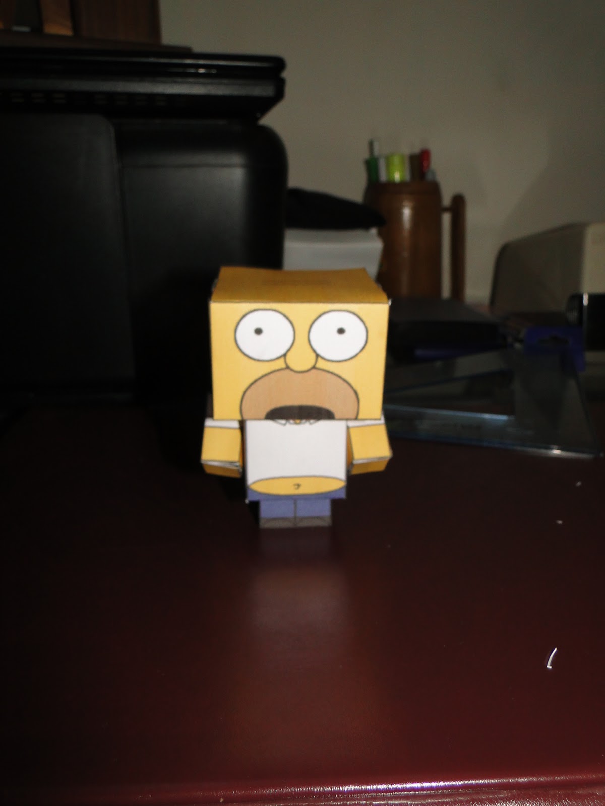 Cubeecraft: 2 Post: Cubeecraft Homero Simpsons