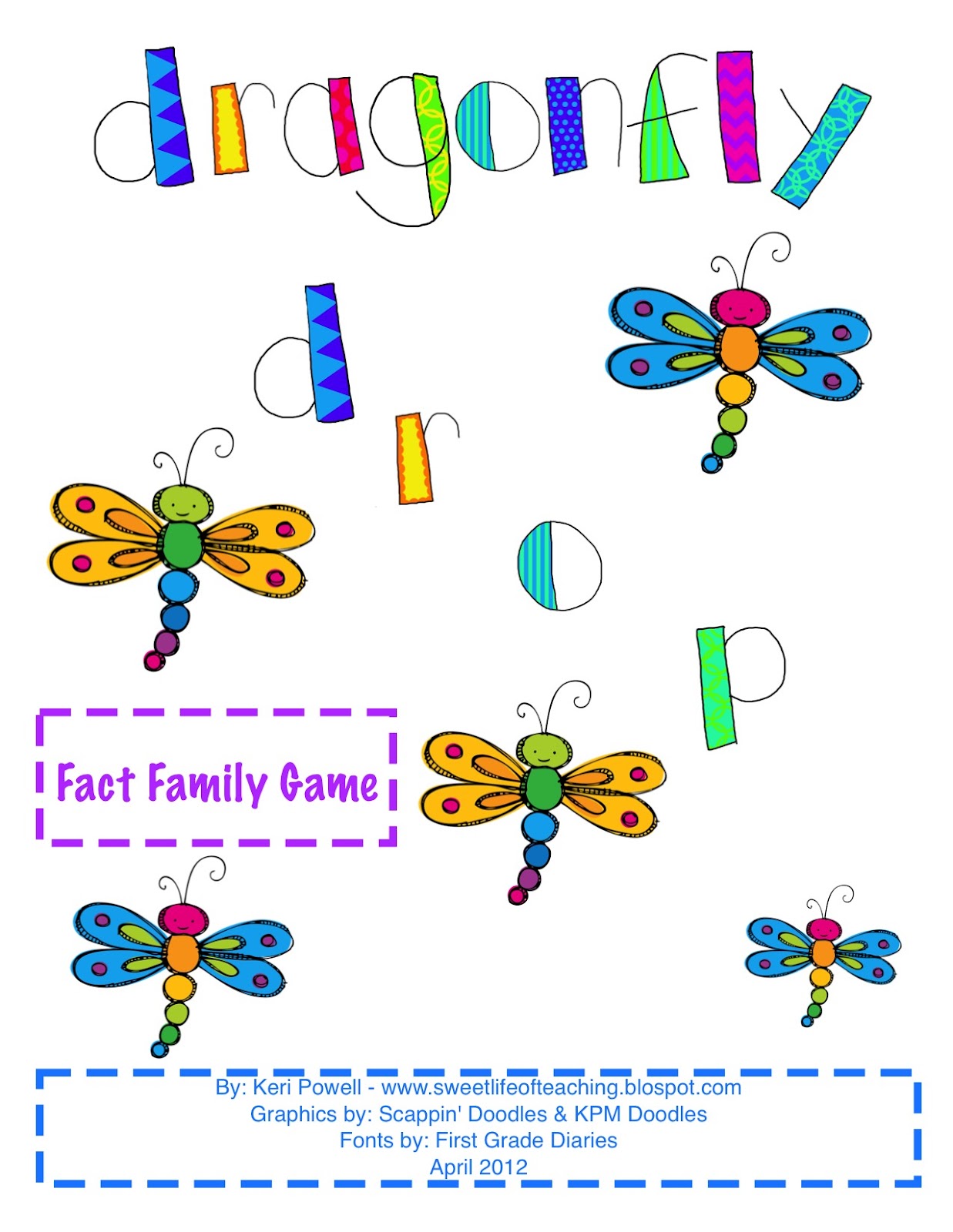 Sweet Life Of Teaching Do The Dragonfly Drop sweet-life-of-teaching-do-the-dragonfly-drop