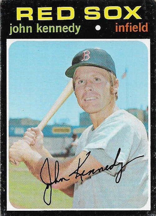 Topps 1971: no. 498 - john kennedy