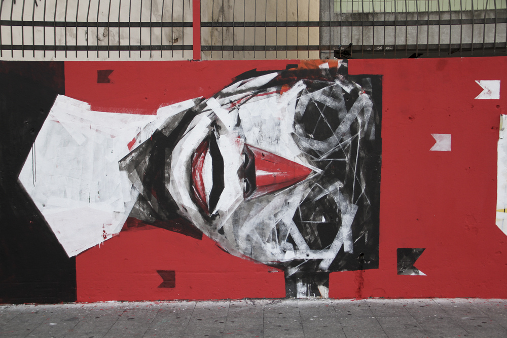 Rodrigo Branco New Mural In São Paulo, Brazil – StreetArtNews