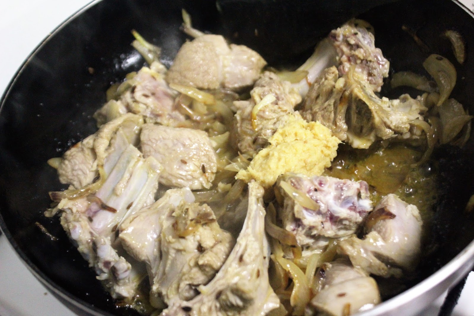 Bethica's Kitchen Flavours: Rara Gosht / Mutton - Himachali Style