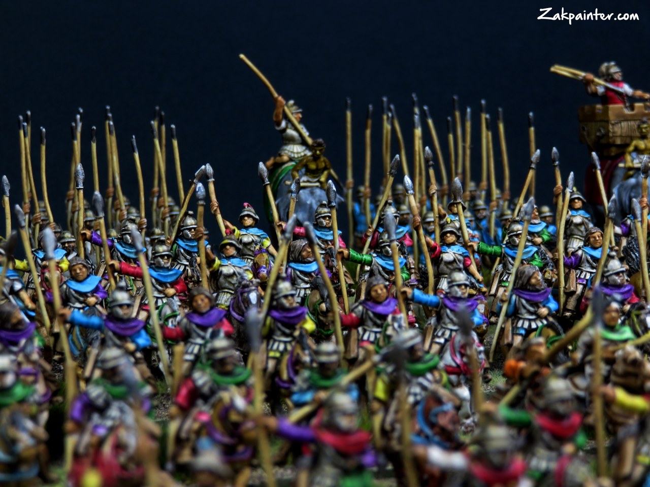ZakGallery: Painted 15 GRAECO-BACTRIAN army