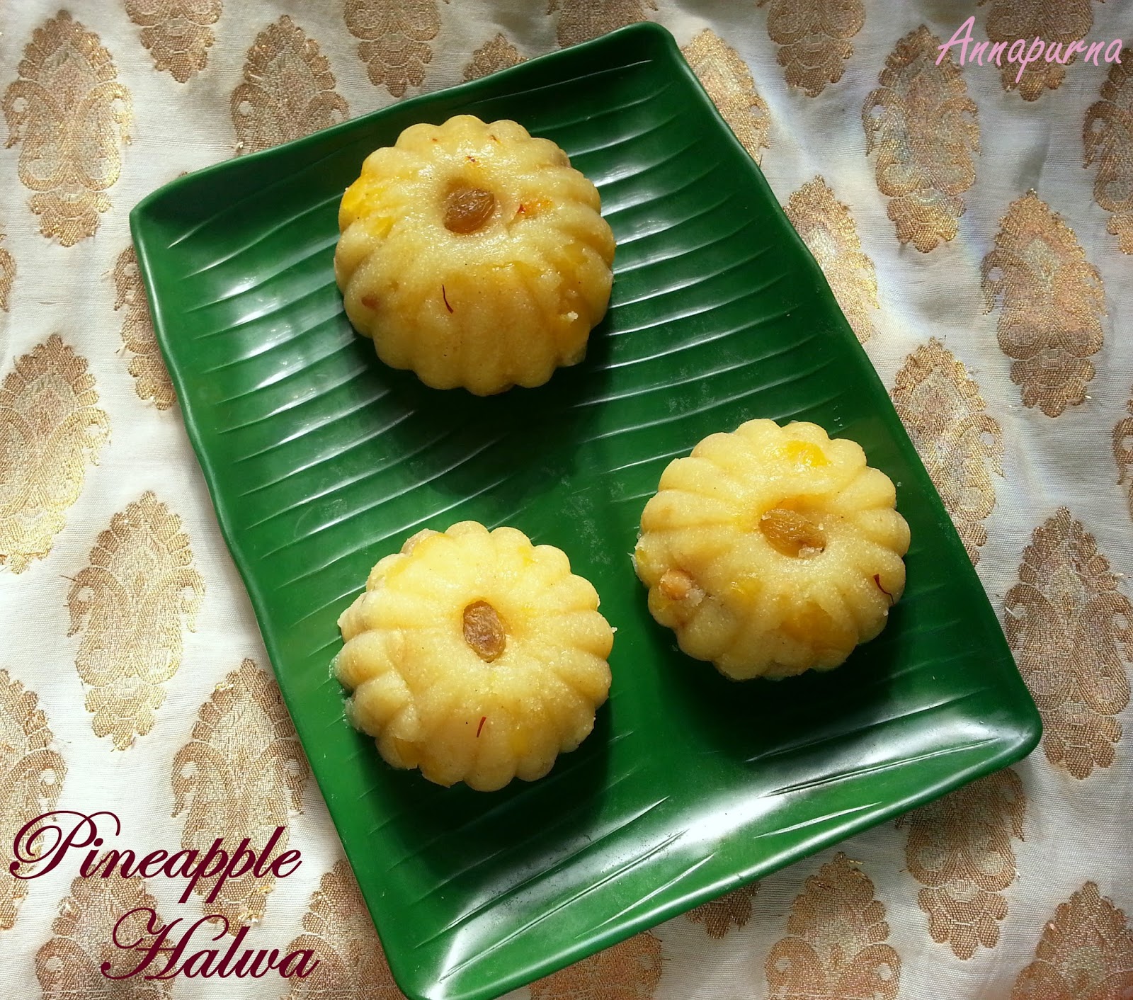Annapurna: Pineapple Halwa - Vasant Panchami Special