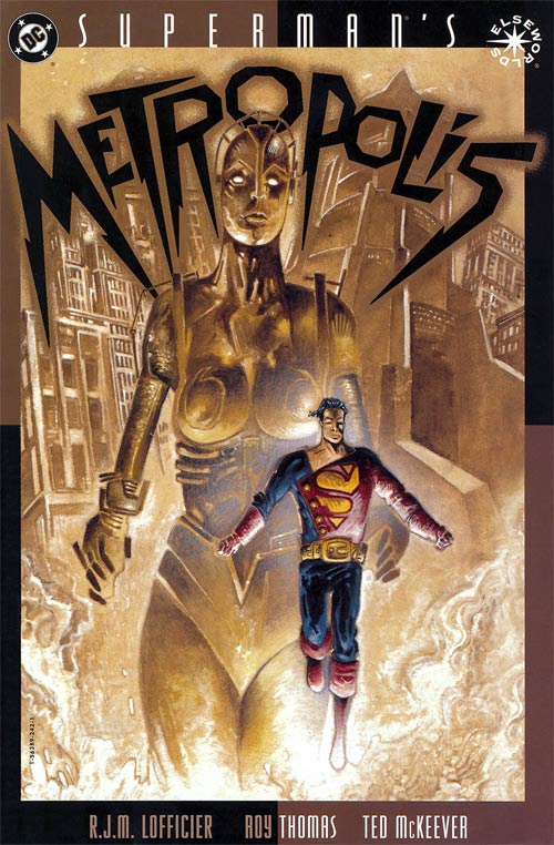 POP CULTURE SHOP: SUPERMAN GRAPHIC NOVEL FRITZ LANG METROPOLIS MARIA ...