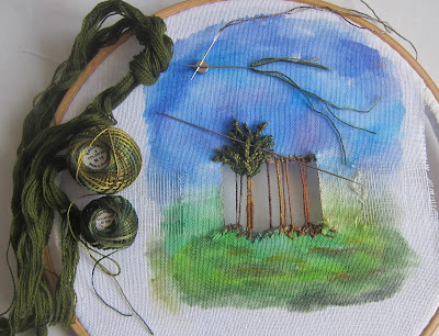 Judy Cooper Textile Artist: My Drawn Thread Forest