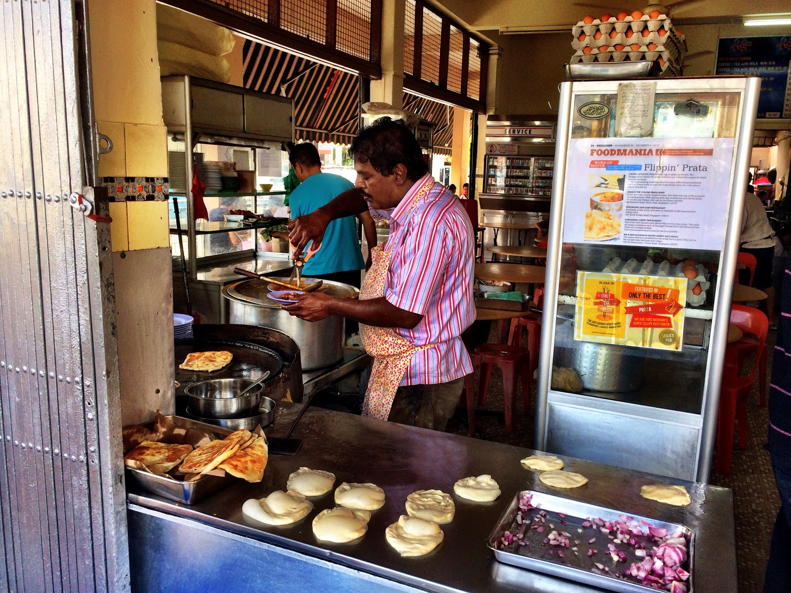 The Silver Chef: Mr and Mrs Mohgan's Super Crispy Roti Prata - The ...