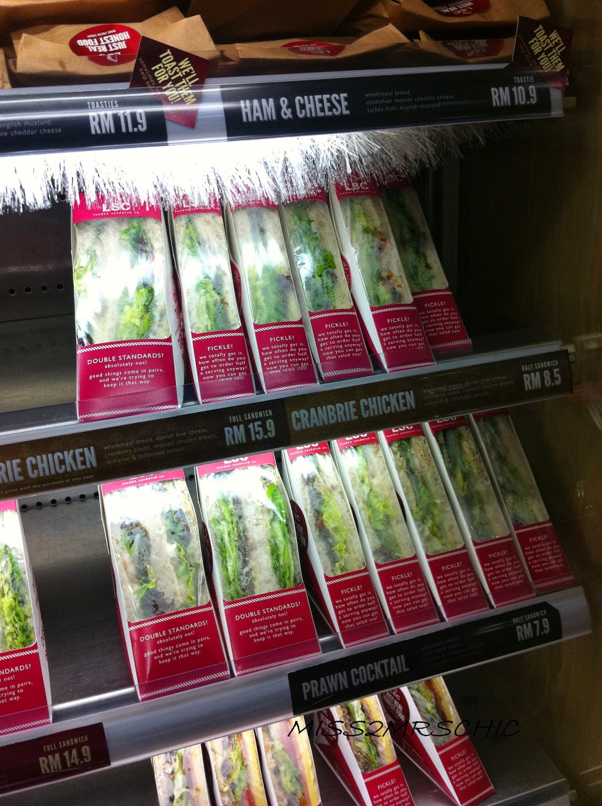 London Sandwich Co. @KLCC. Healthy Fast Food to go. ~ Miss2MrsChic