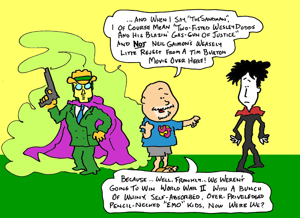 Inside Jeff Overturf's Head: Adventure Comics - "The Sandman and Sandy ...