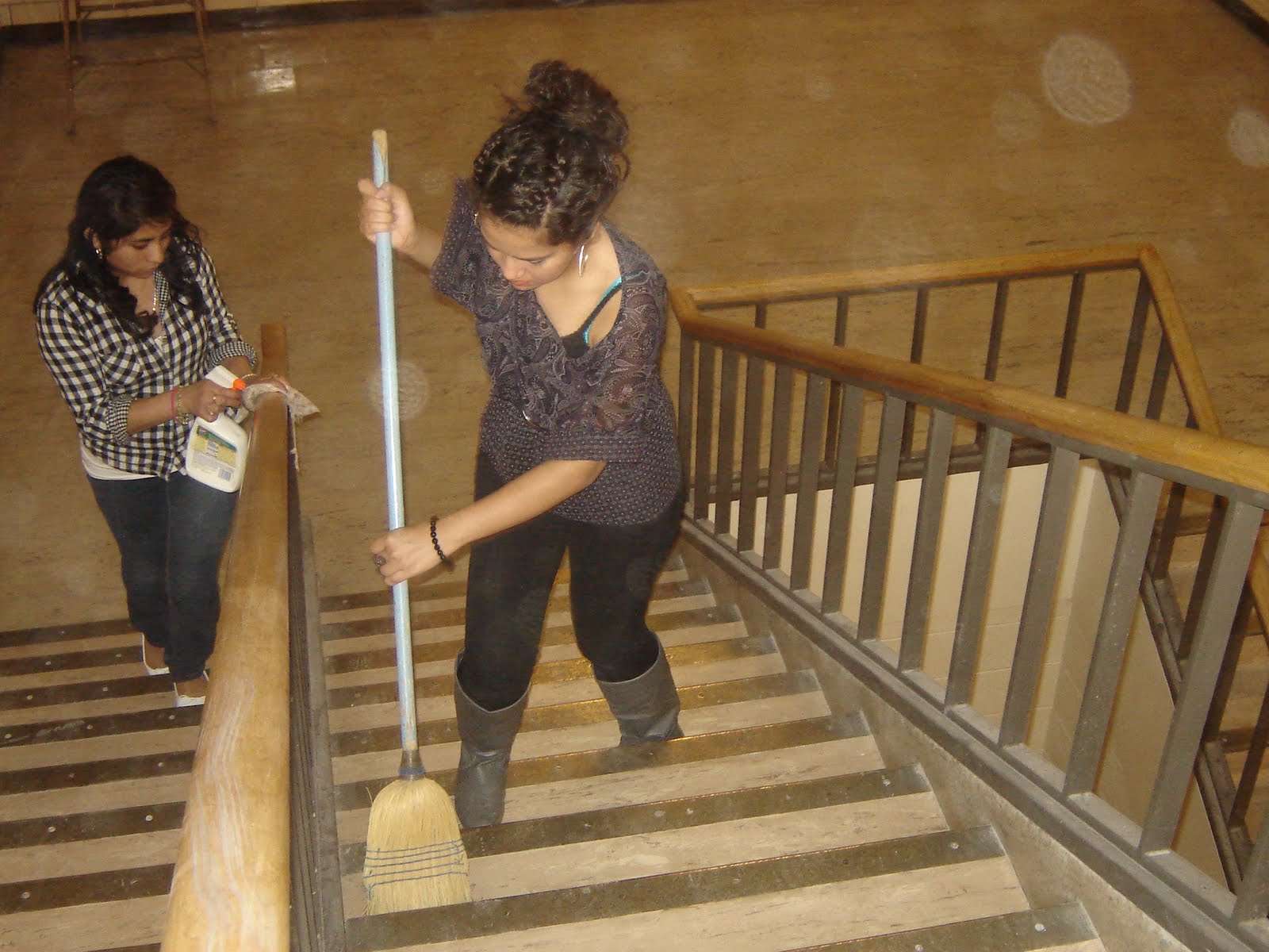 Action Project: Clean Stairs