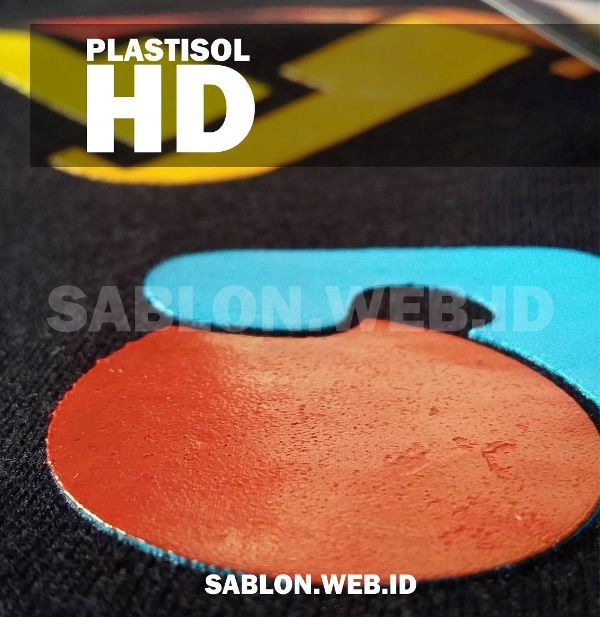 Sablon Plastisol HD High Density - Sablon Timbul | Sablon Kaos Online