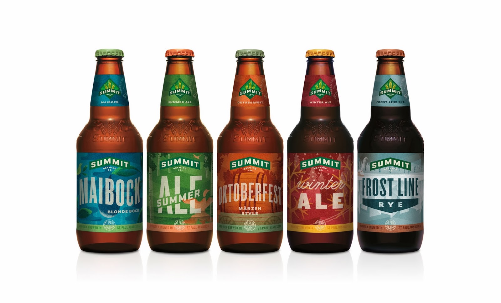 Summit Brewing Company Redesigned on Packaging of the World - Creative ...